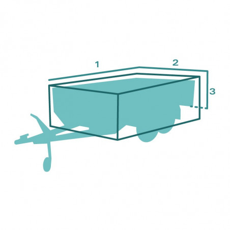 housse de protection sur mesure pour remorque