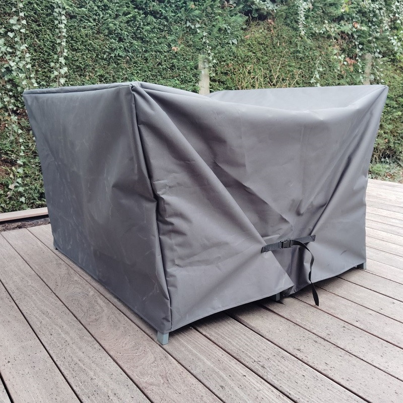 Housse de table de jardin carrée sur mesure